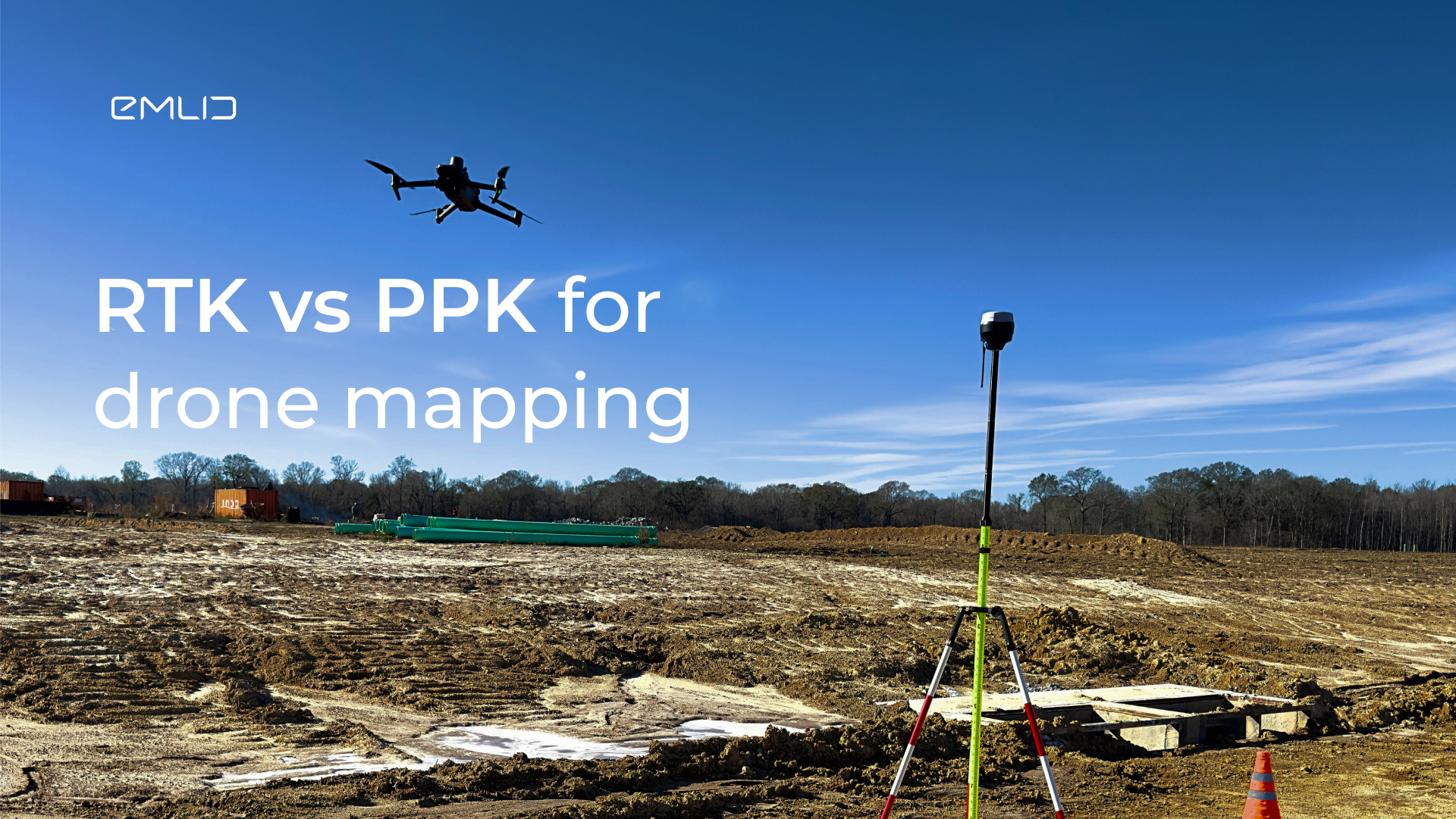 RTK vs PPK: choose the best workflow for accurate drone mapping