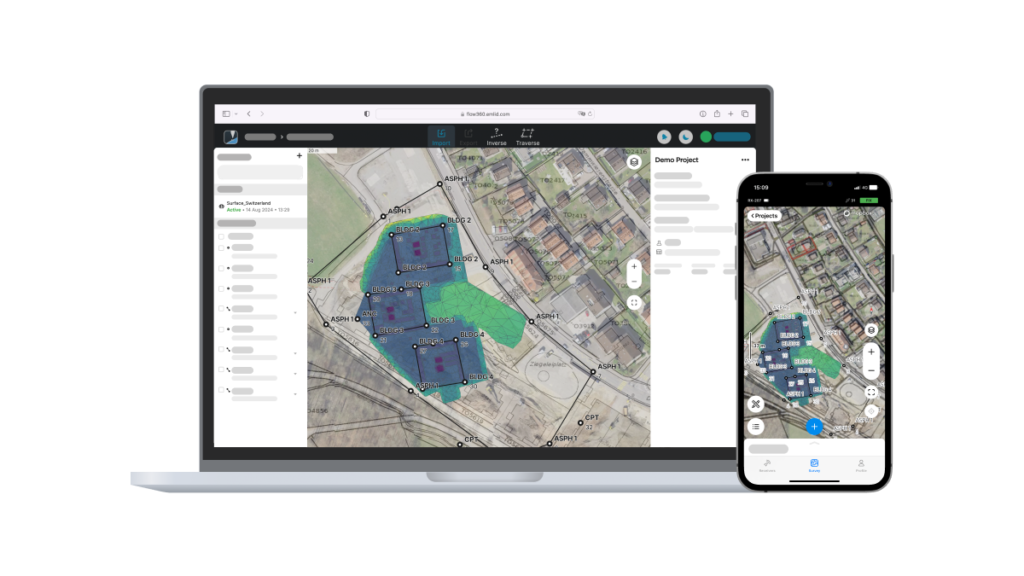 Emlid Flow updates: DTM, stakeout reports, enhanced tools