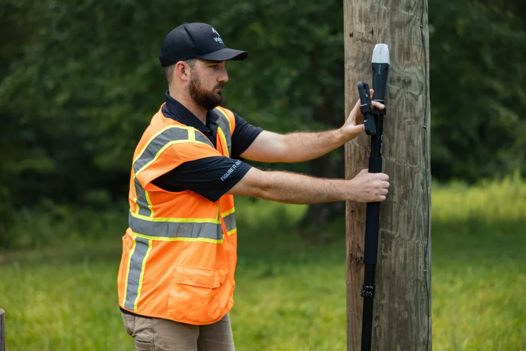Infrastructure surveying with Reach RX and Azmyth on Foot